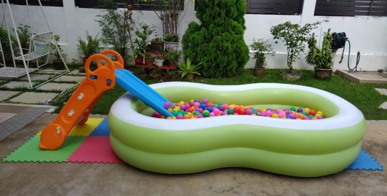 2.7m Green Ball Pool - Hip Hip Hooray